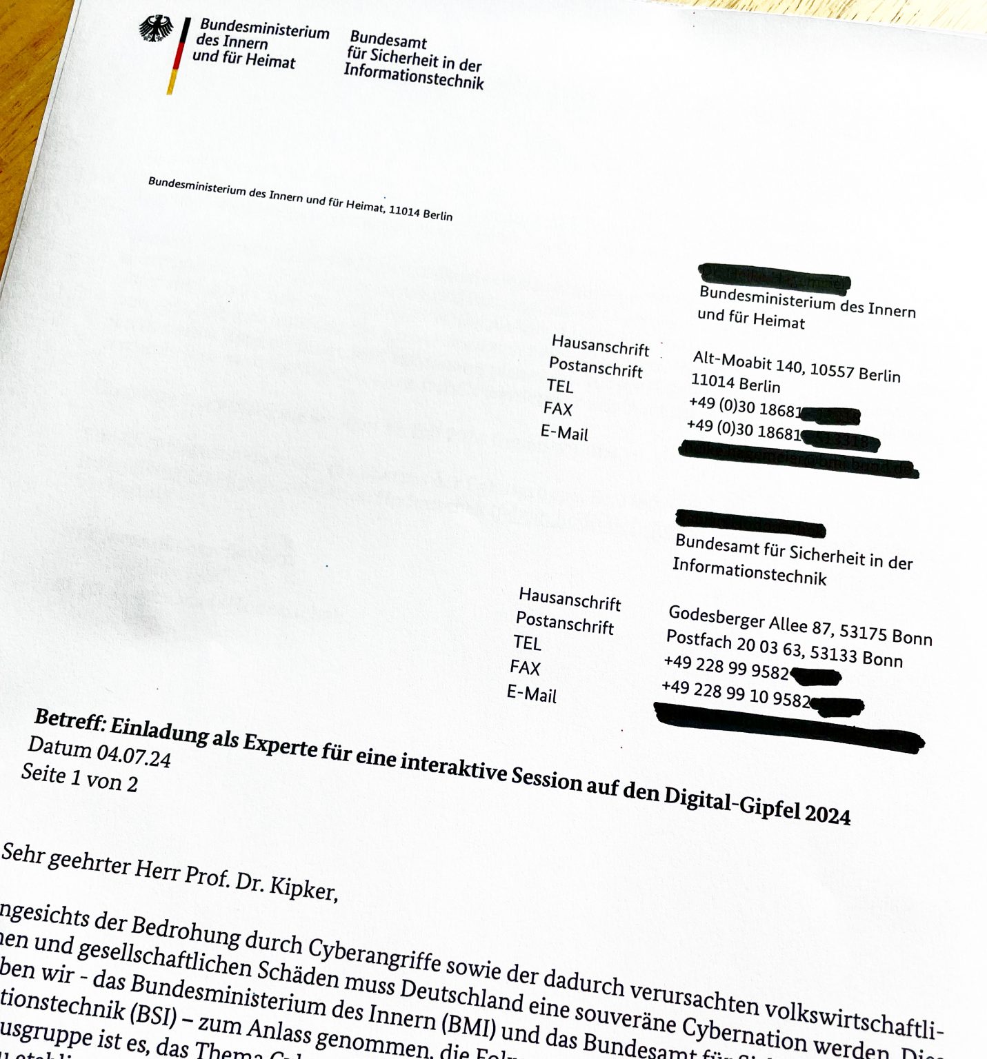 Digitalgipfel der Bundesregierung: Wie kann ein nationales Lagebild ...
