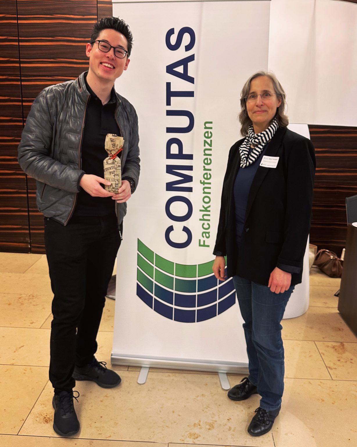 Treffen mit Dr. h.c. Marit Hansen auf der COMPUTAS ...
