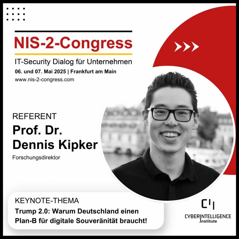 Opening Keynote zum NIS-2-Congress 2025 in Frankfurt a.M.: Warum ...